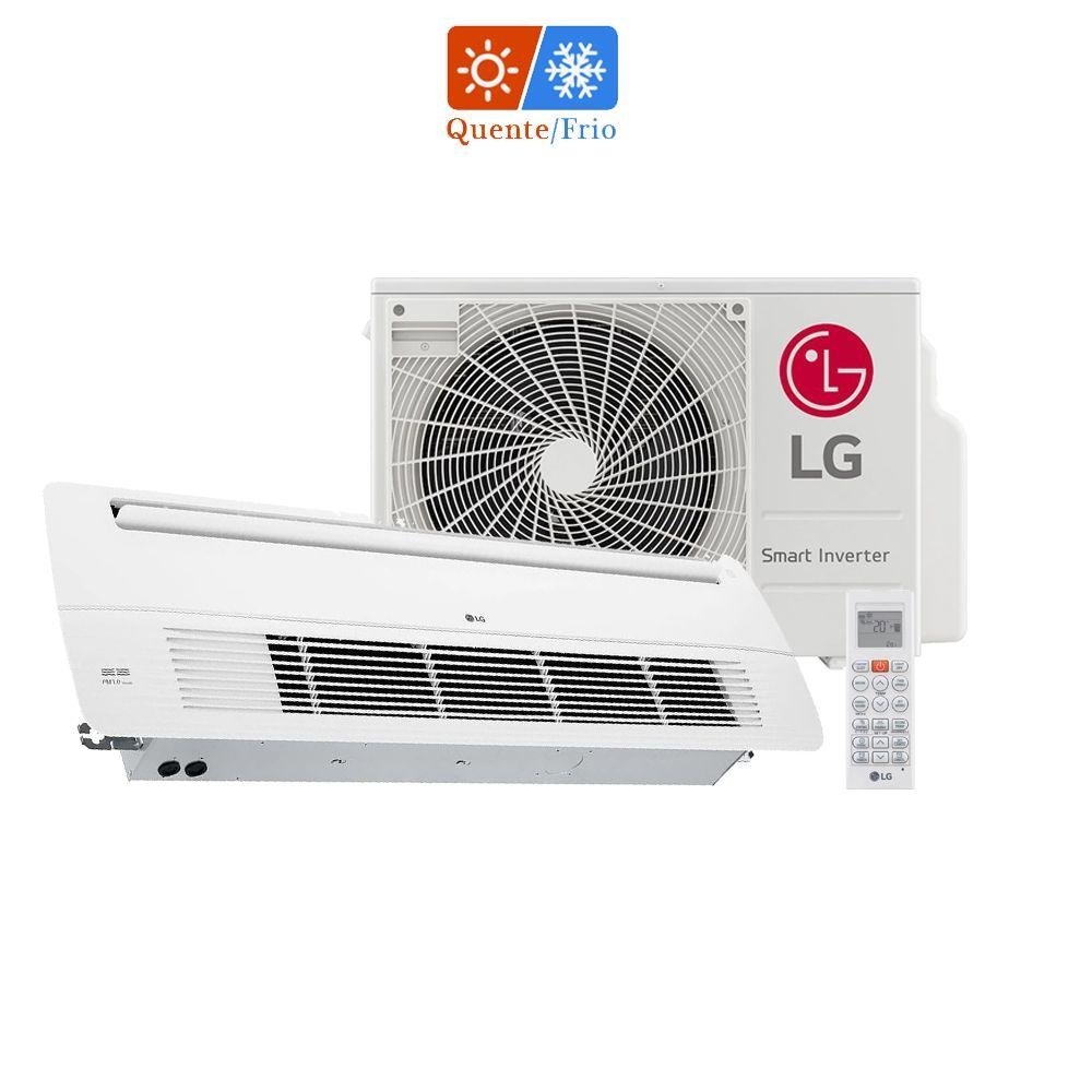Ar Condicionado Split Cassete 1 Via Inverter LG 18000 BTUs Quente e ...