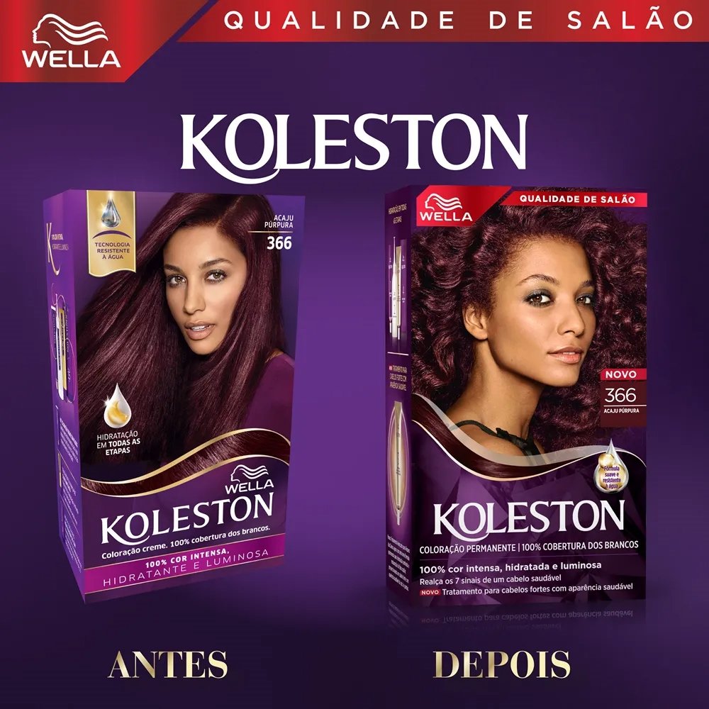 Tintura Koleston 366 Acaju Púrpura 55g | eFácil