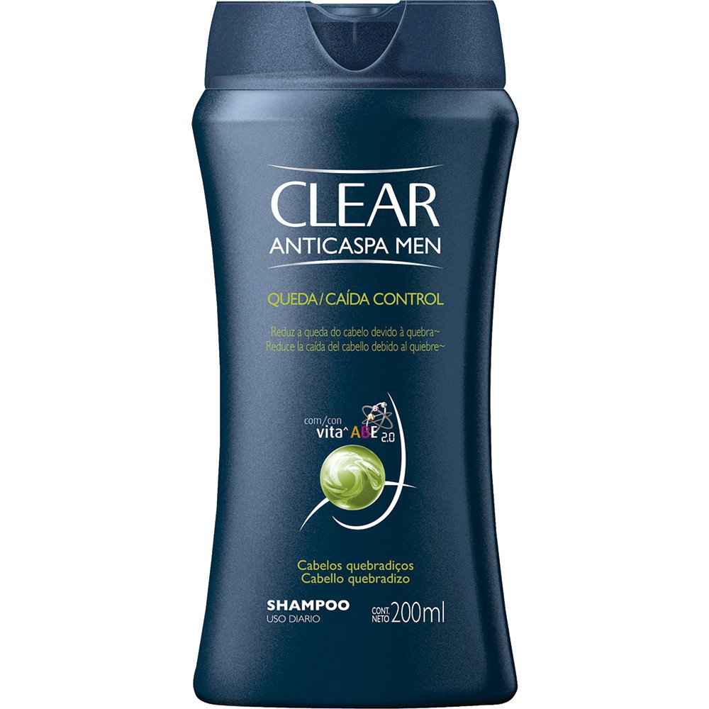 Shampoo Queda Control Men 200ml Clear - Shampoo - eFácil