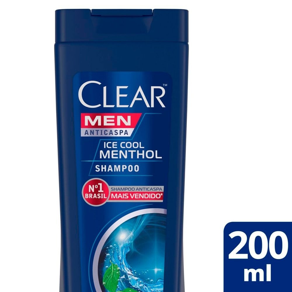 Shampoo Anticaspa Maximum Fresh Cool Mentol 200ml Clear - Shampoo - eFácil
