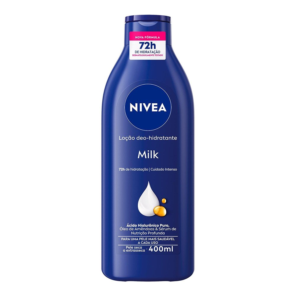 Hidratante Corporal Nivea Milk Pele Extra Seca 400ml | eFácil