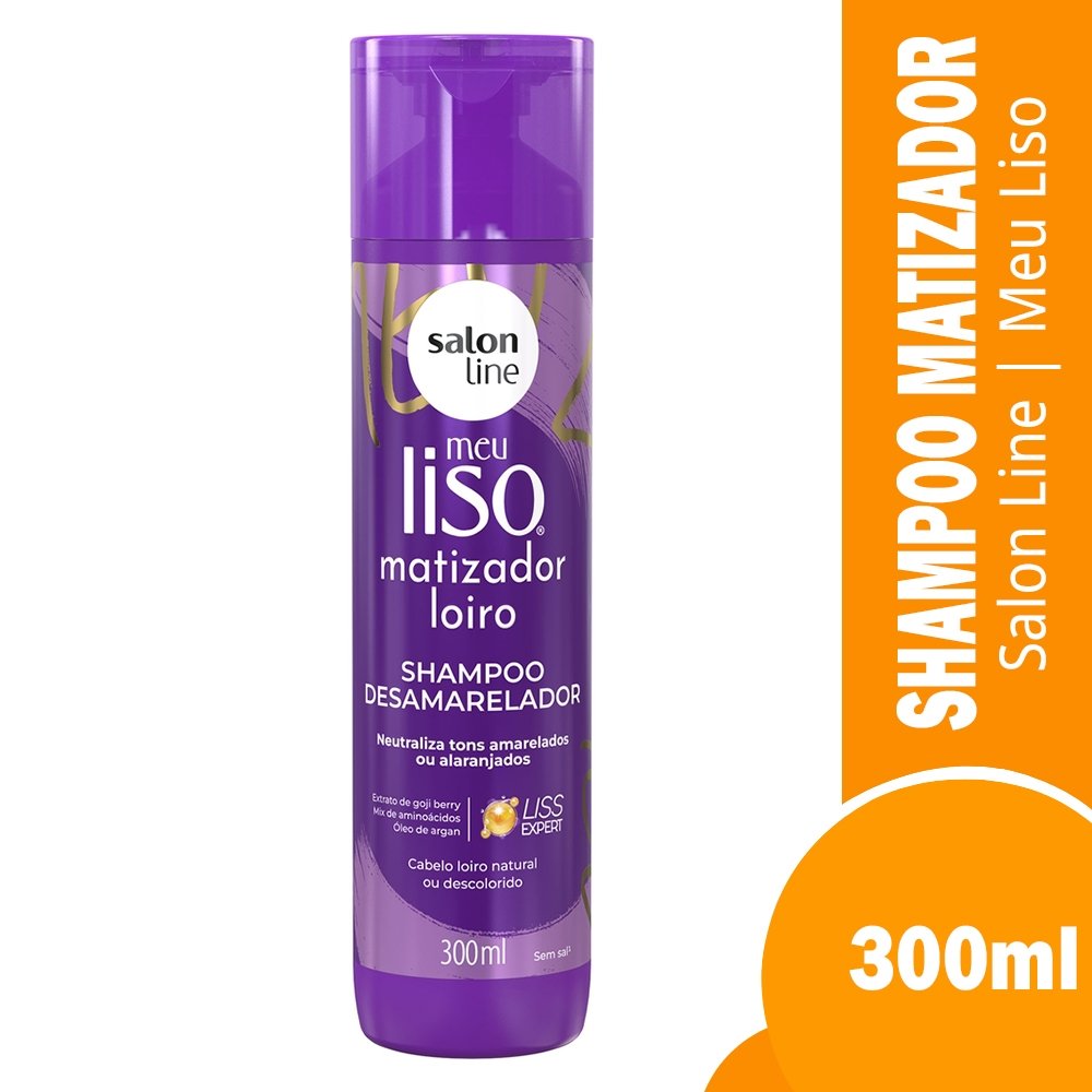 Shampoo Salon Line Meu Liso Matizador 300ml | eFácil