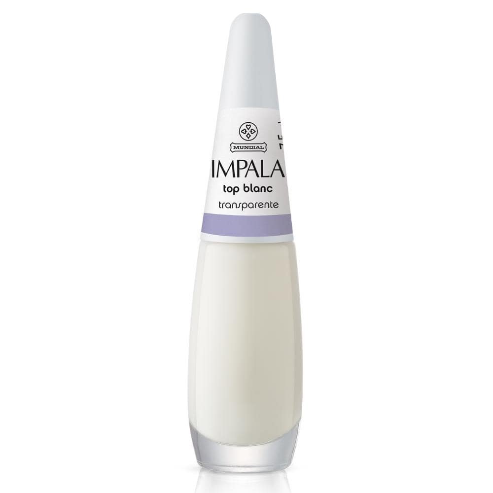 Esmalte Impala Transparente Top Blanc Blister 7,5ml | eFácil