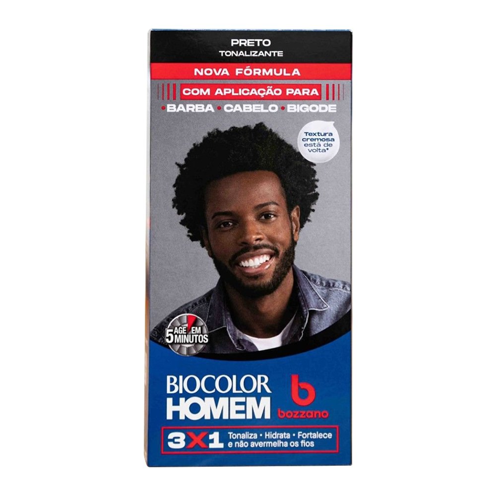 Tintura Biocolor Homem Bozzano Preto | eFácil