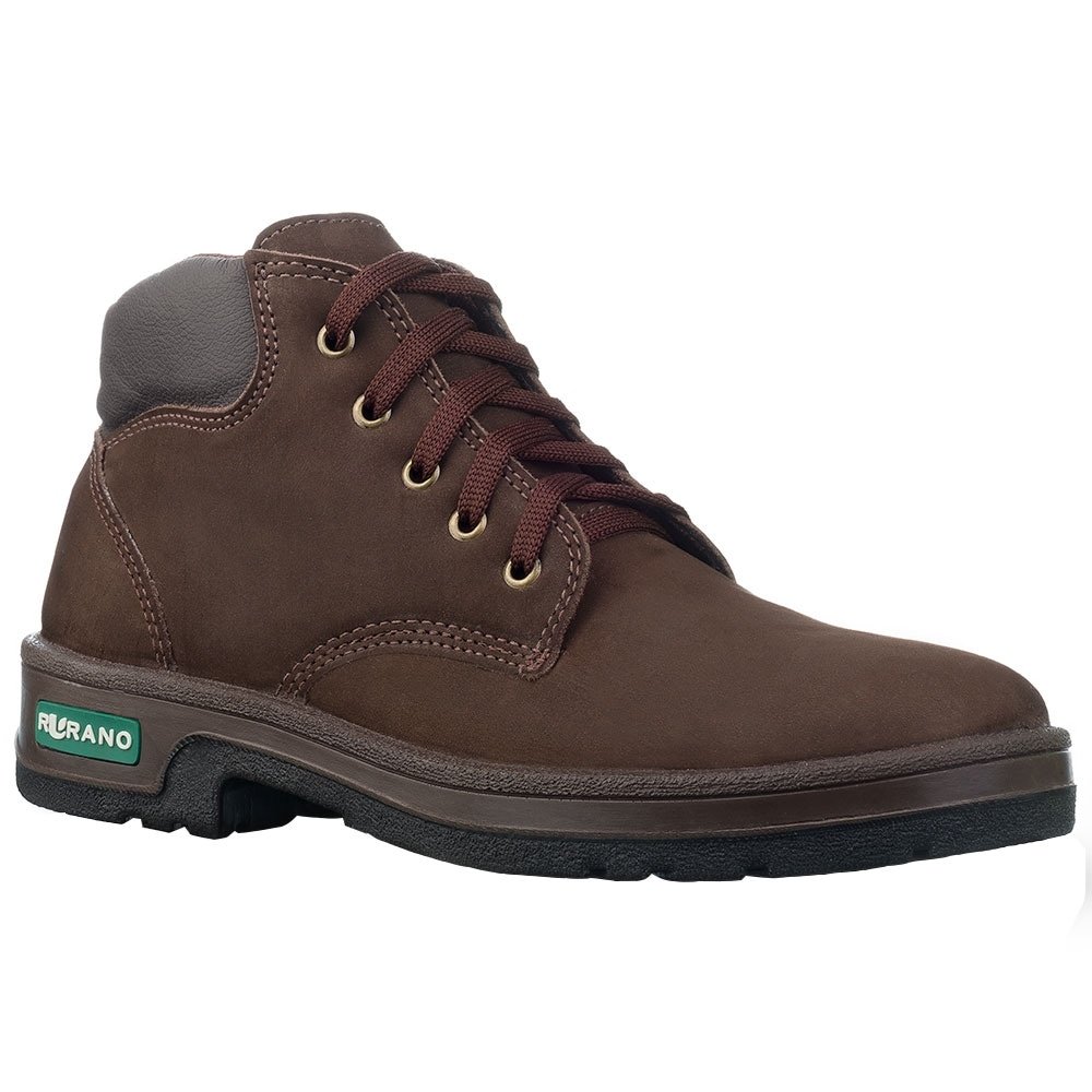 Botina Cadarço Rurano Bompel Marrom | eFácil