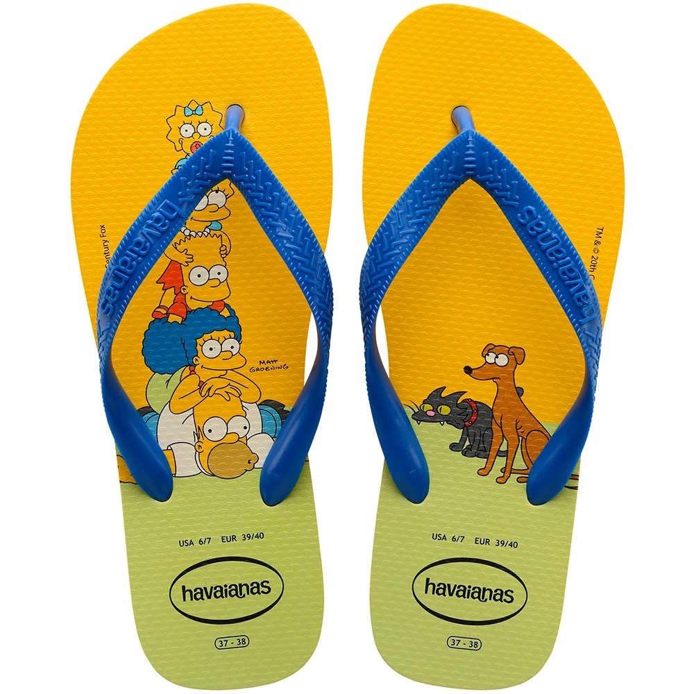 Havaianas Simpsons Amarelo Cítrico | eFácil