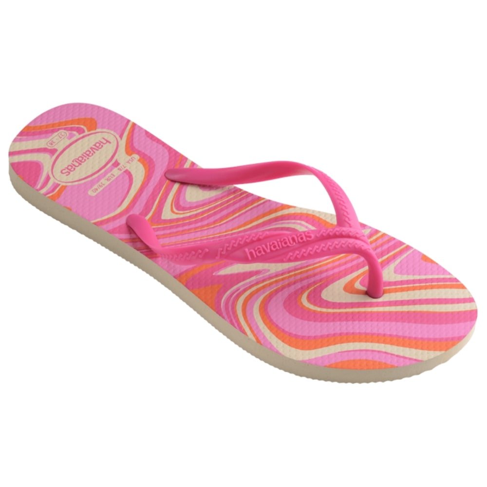 Havaianas Fantasia Style Bege/Rosa | eFácil