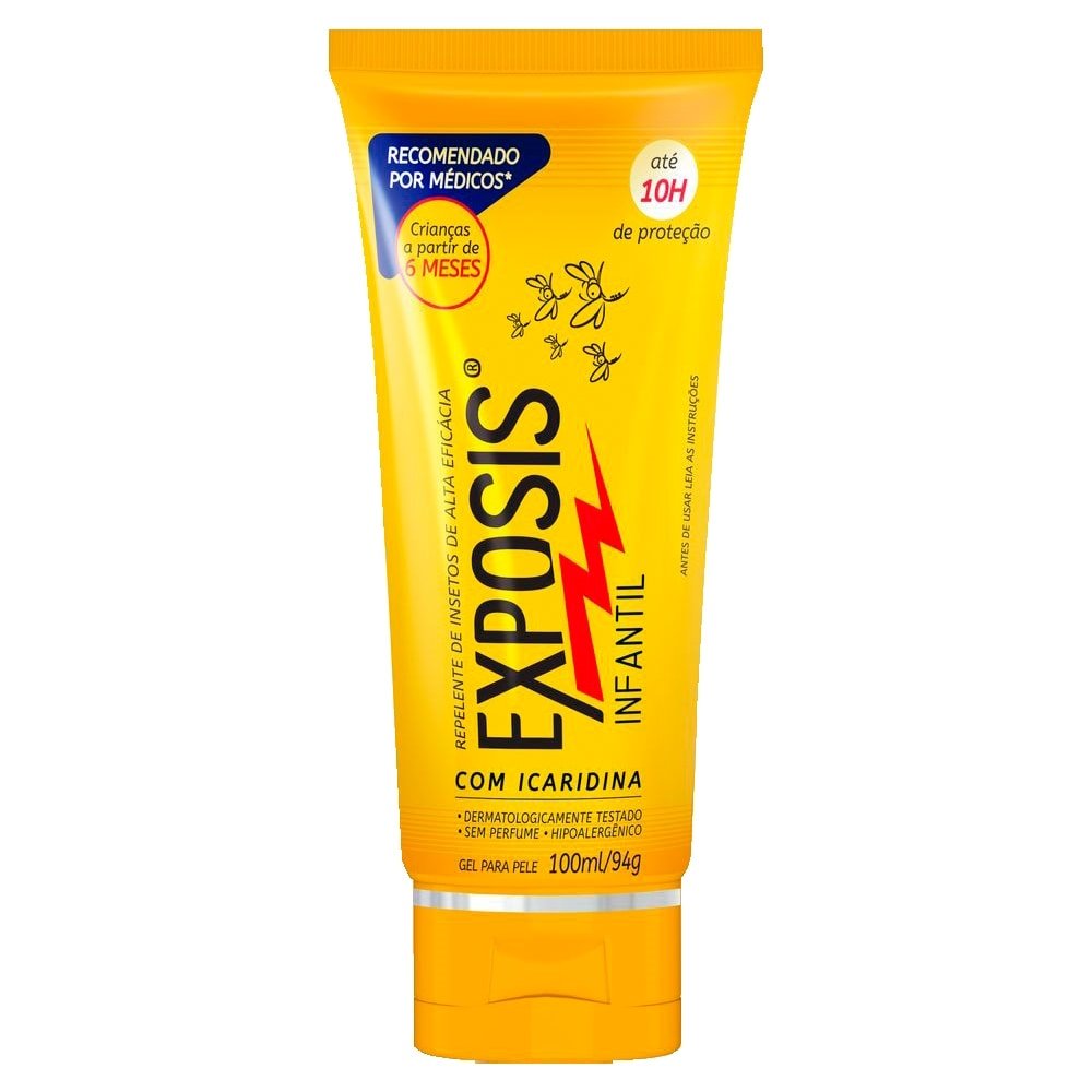 Repelente de Insetos Exposis Infantil Gel 100ml | eFácil