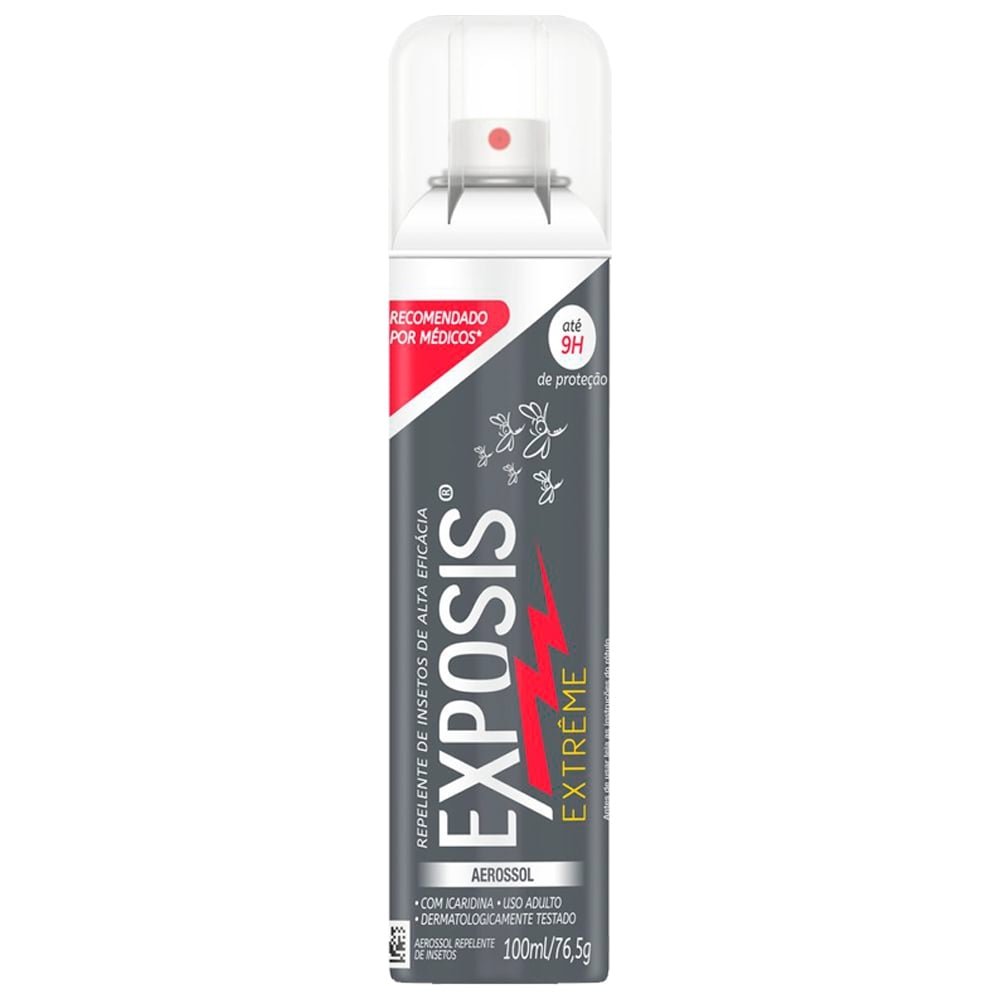 Repelente de Insetos Exposis Extreme Aerosol 100ml | eFácil