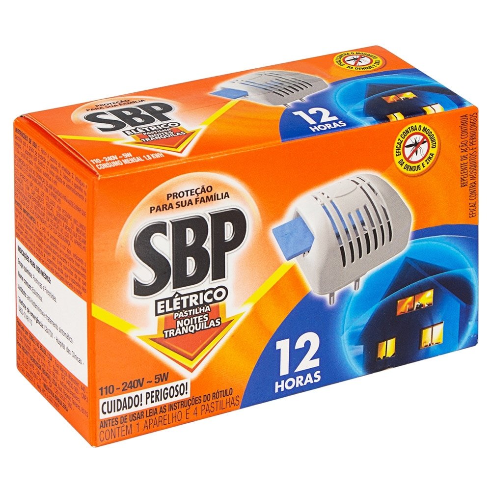 Inseticida Elétrico Aparelho Bivolt SBP - Inseticida - eFácil