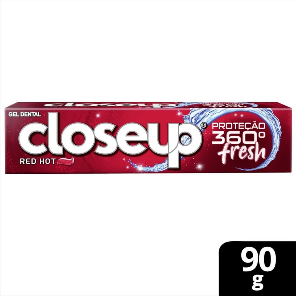 Creme Dental Close-Up Gel Vermelho 90g - Embalagem c/ 12 unidades | eFácil