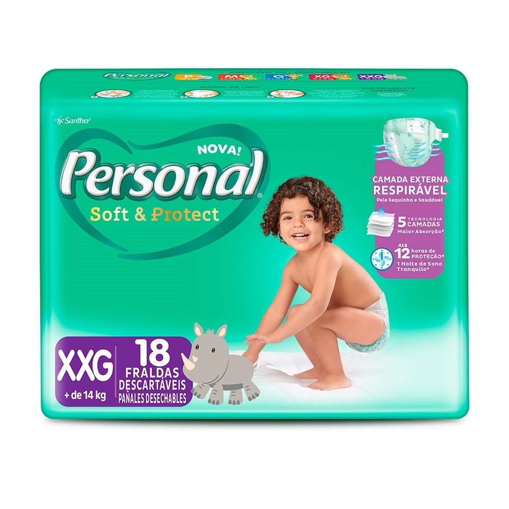 Fralda Personal Pacote Grande - RETOEDU