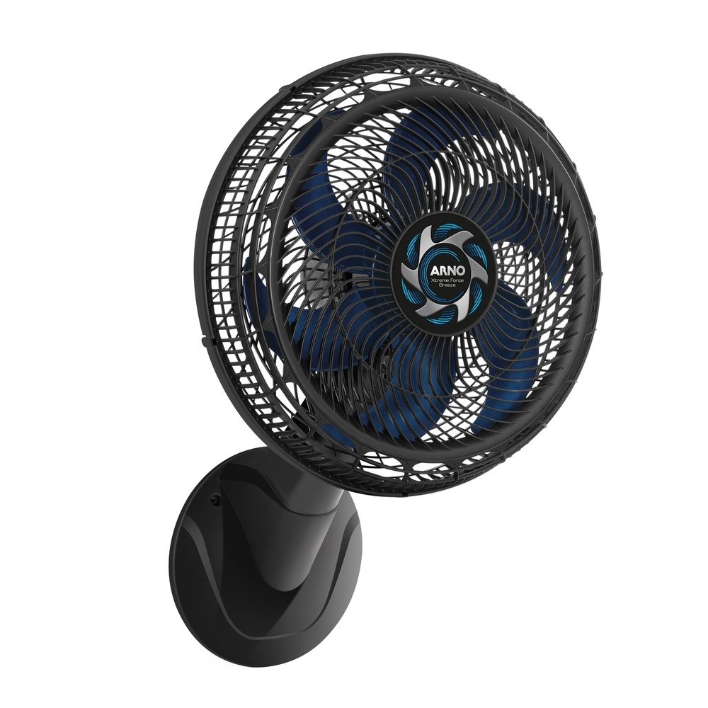 Ventilador Parede Arno VB4P Extreme Force Breeze 40cm Preto | eFácil