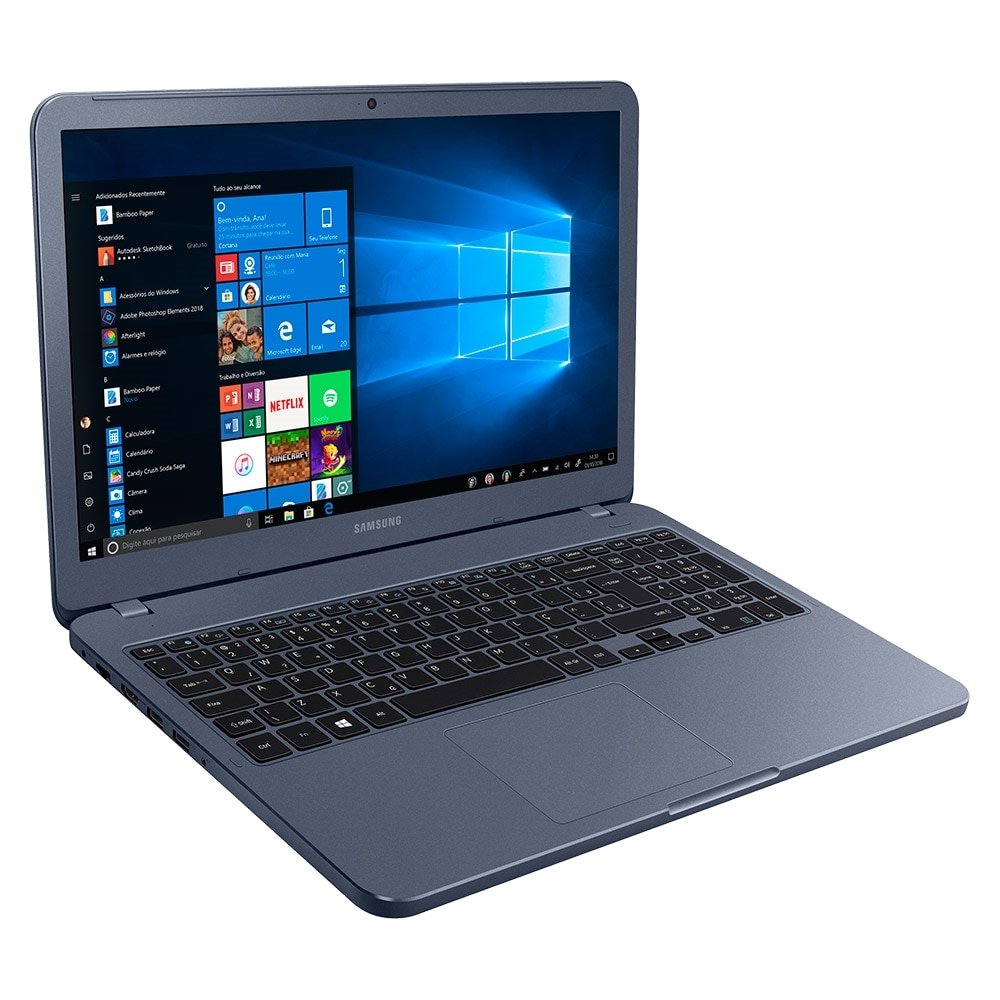 Notebook Samsung Essentials E20, Intel® Celeron® 4205U, 4GB, 500GB ...