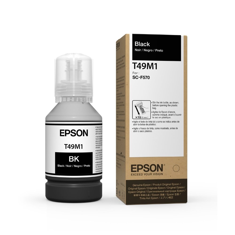 Refil de Tinta Epson T49M120, Preto, para F170/F570 | eFácil