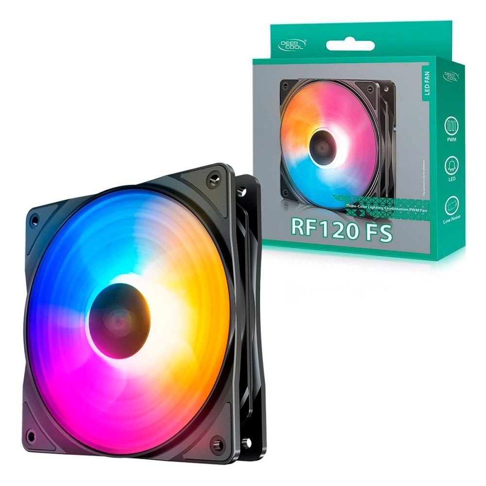 Cooler Fan Deepcool RF120 FS, 120mm - DP-FLED3-RF120-FS | eFácil