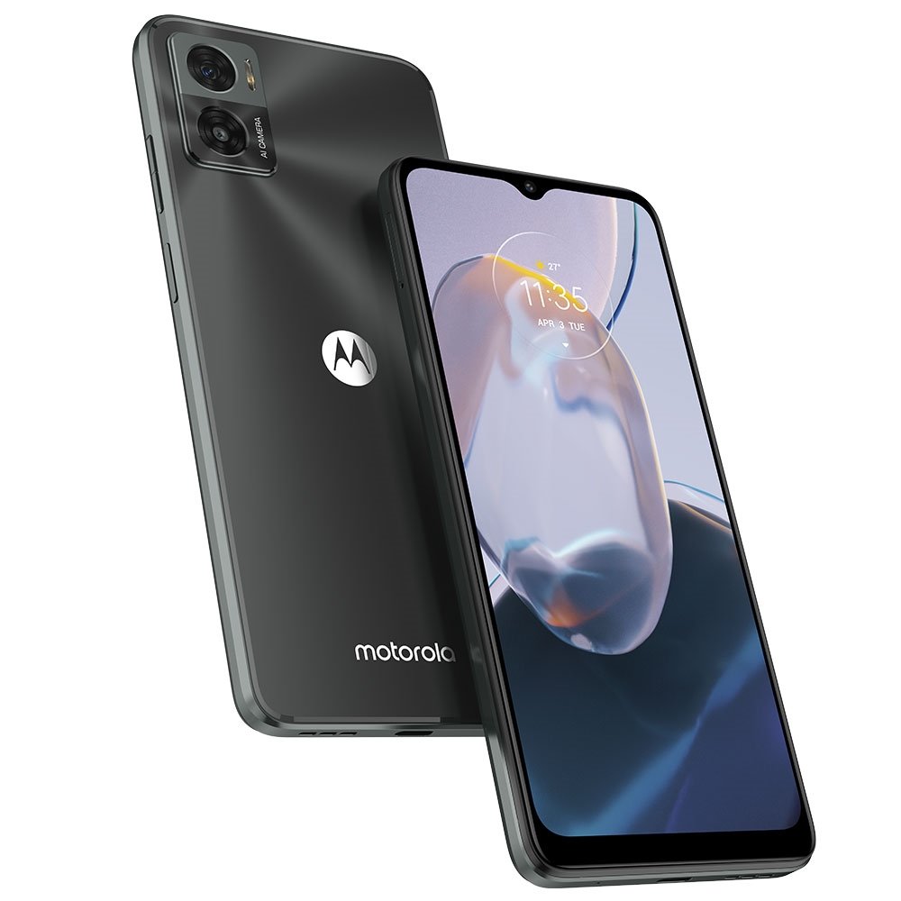 Smartphone Motorola Moto E22, Grafite, Tela de 6.5", 4G+Wi-Fi, Android ...