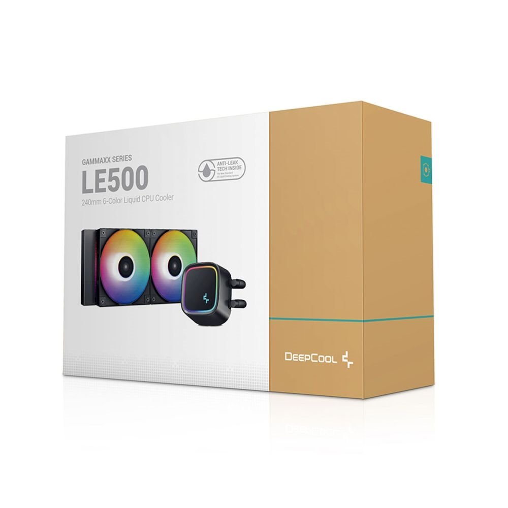 Water Cooler DeepCool LE500, 240mm, Intel/AMD, RGB - R-LE500-BKLNMC-G-1 ...