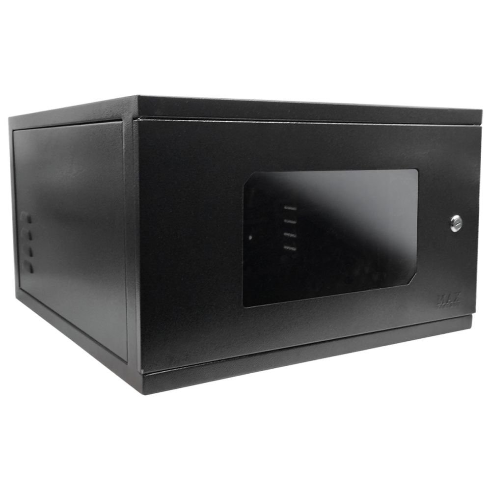 Rack Parede Max Eletron 19" 6U X 570MM, Preto - 4338 | eFácil