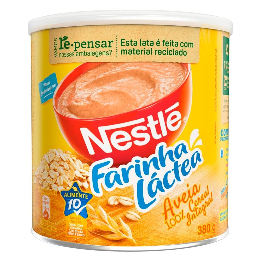 Farinha Láctea Nestlé Multigrãos 380g | eFácil
