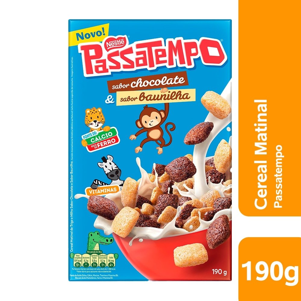 Cereal Nestlé Matinal Passatempo 190g | eFácil