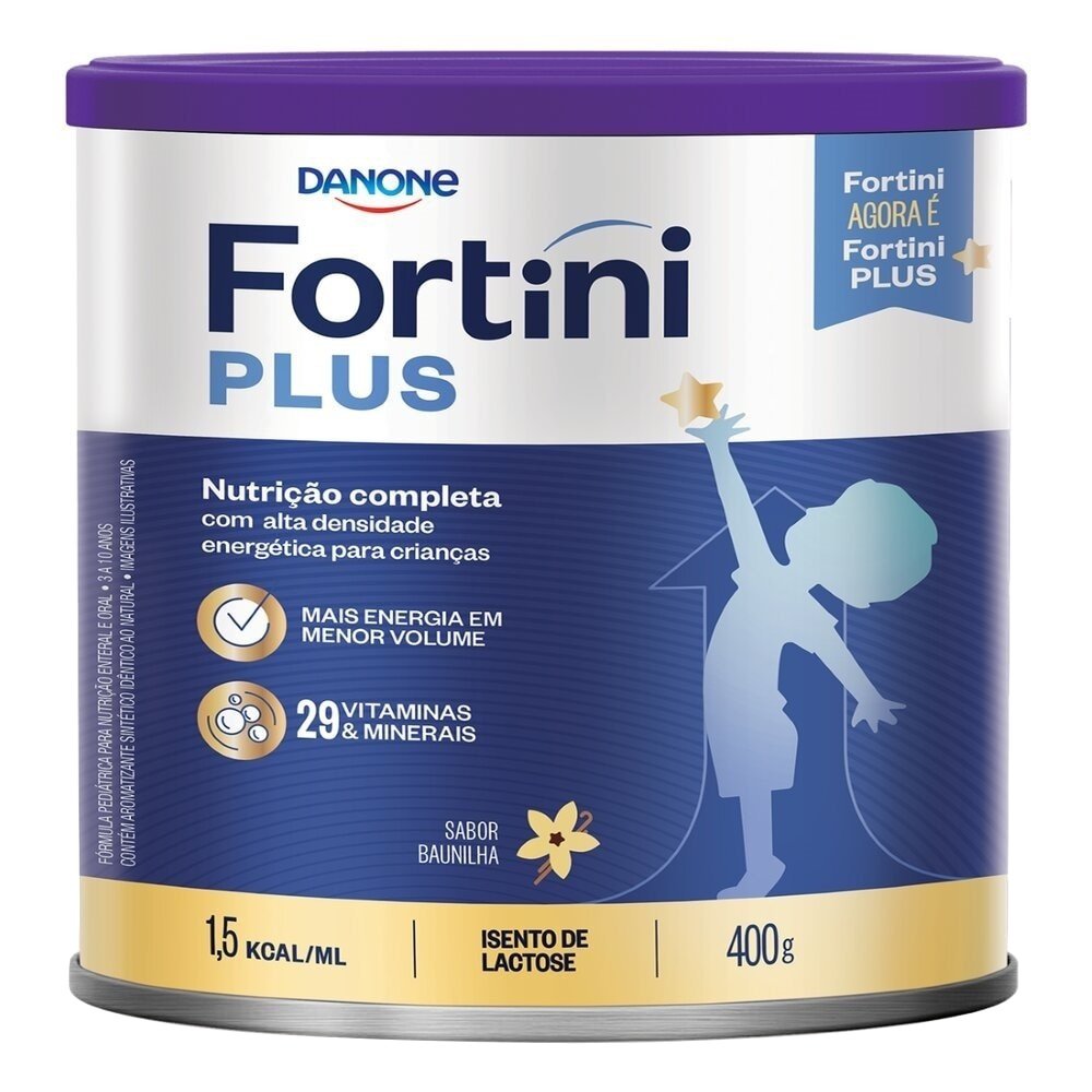 Leite em Pó Fortini Plus Baunilha 400g | eFácil