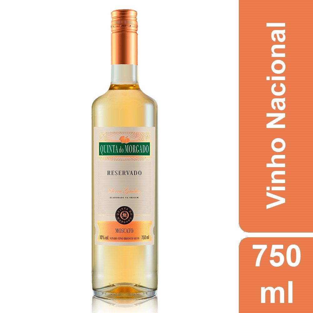 Vinho Nacional Quinta do Morgado Reservado, Moscato, Seco, 750ml | eFácil