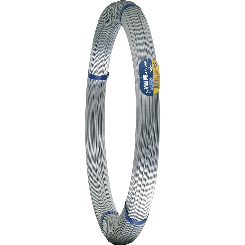 Arame Liso Ovalado 500 Metros Gerdau - Arame - eFácil