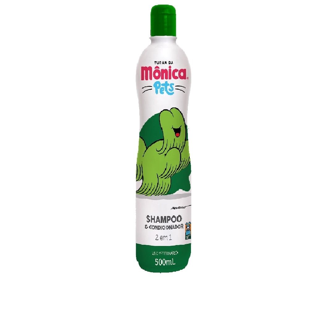 Shampoo + Condicionador 2 em 1 Turma da Mônica Pets 500ml | eFácil