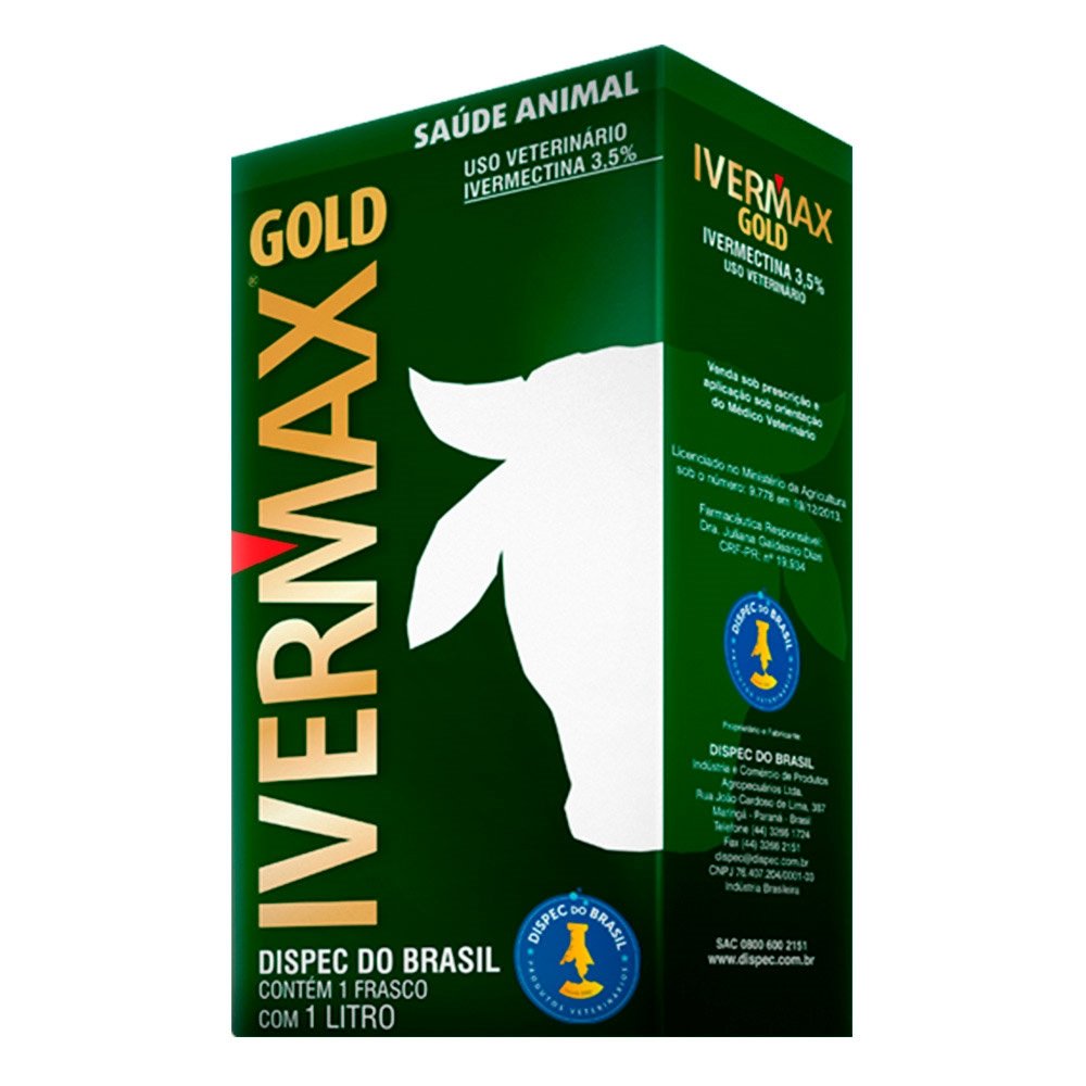 Vermífugo Dispec Ivermax Gold, 1L | eFácil