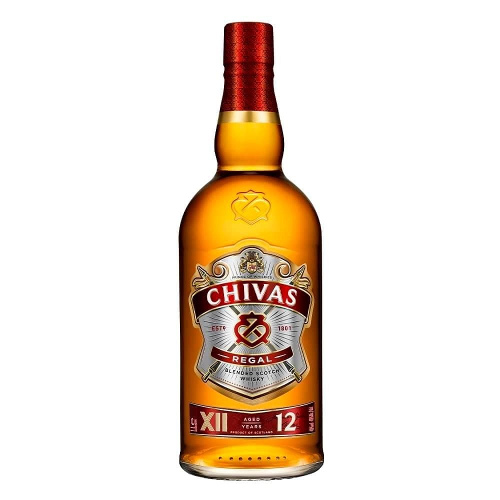 Whisky 12 anos Chivas Regal 1 Litro | eFácil