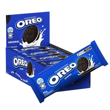 Biscoito Oreo Original 36g Embalagem com 8 Unidades | eFácil