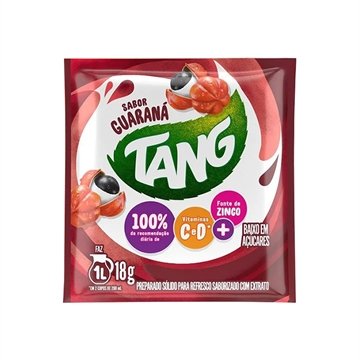 Refresco em Pó Tang Guaraná 18g Embalagem com 18 Unidades | eFácil