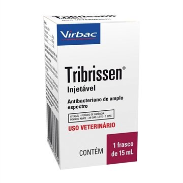 Tribrissen Virbac Antibiótico Injetável 15ml | eFácil